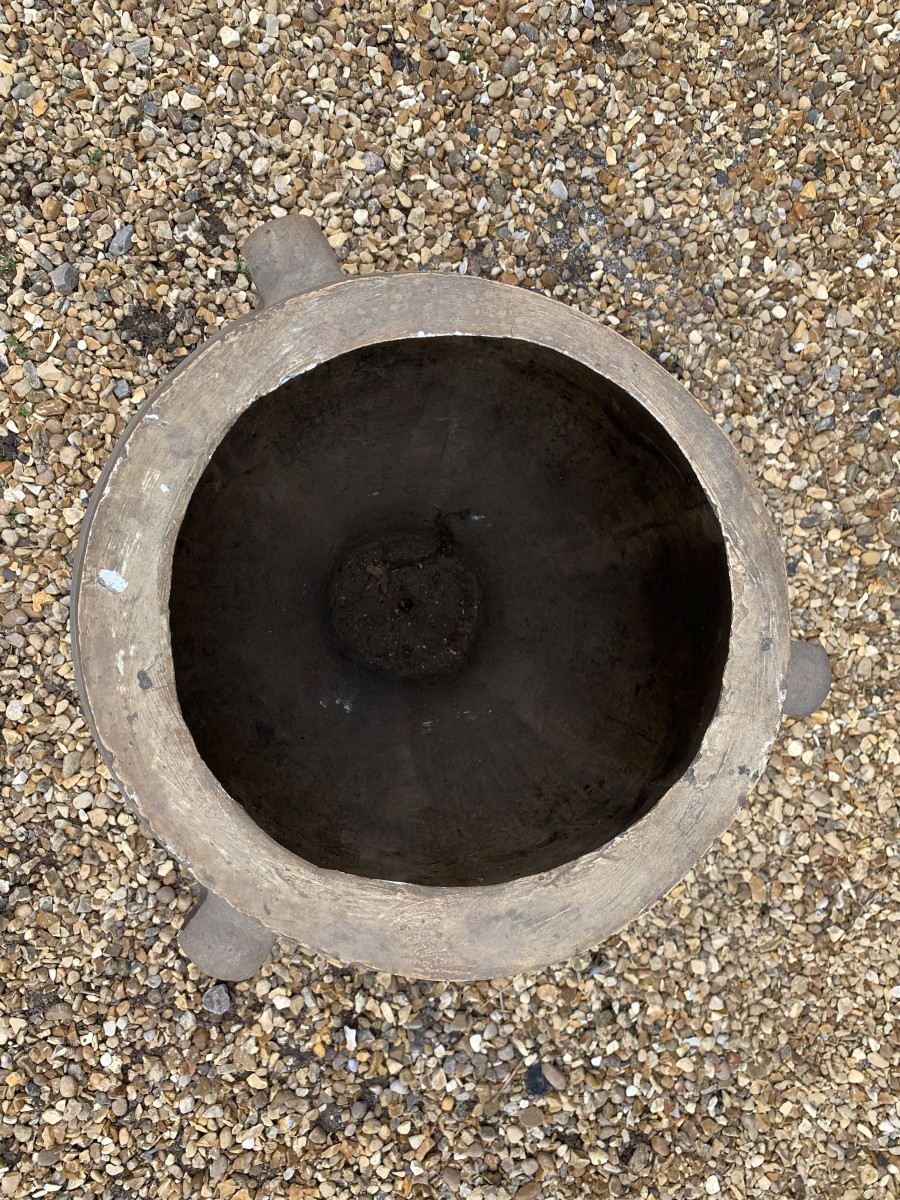 Very Large Antique Terracotta Urn/planter/pot - Now Sold - Castle Antique Warehouse