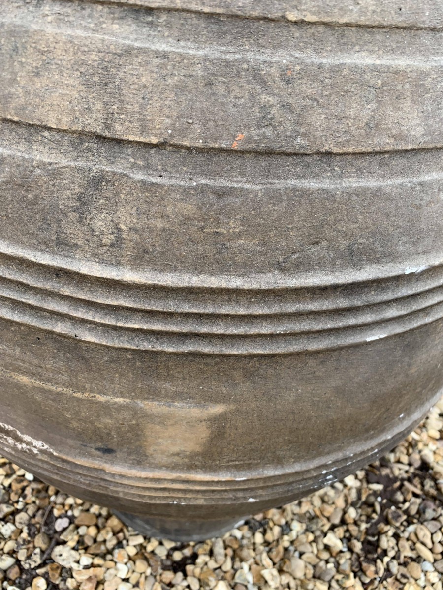 Very Large Antique Terracotta Urn/planter/pot - Now Sold - Castle Antique Warehouse